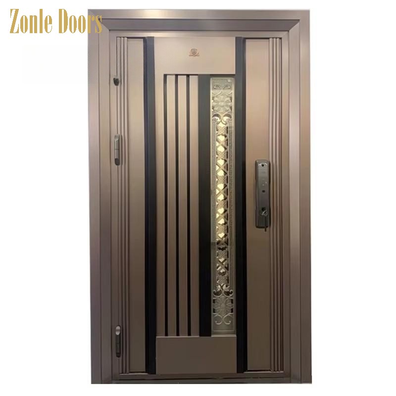 Turkey Style Steel Wood Armored Security Door Home Turkey Security Doors