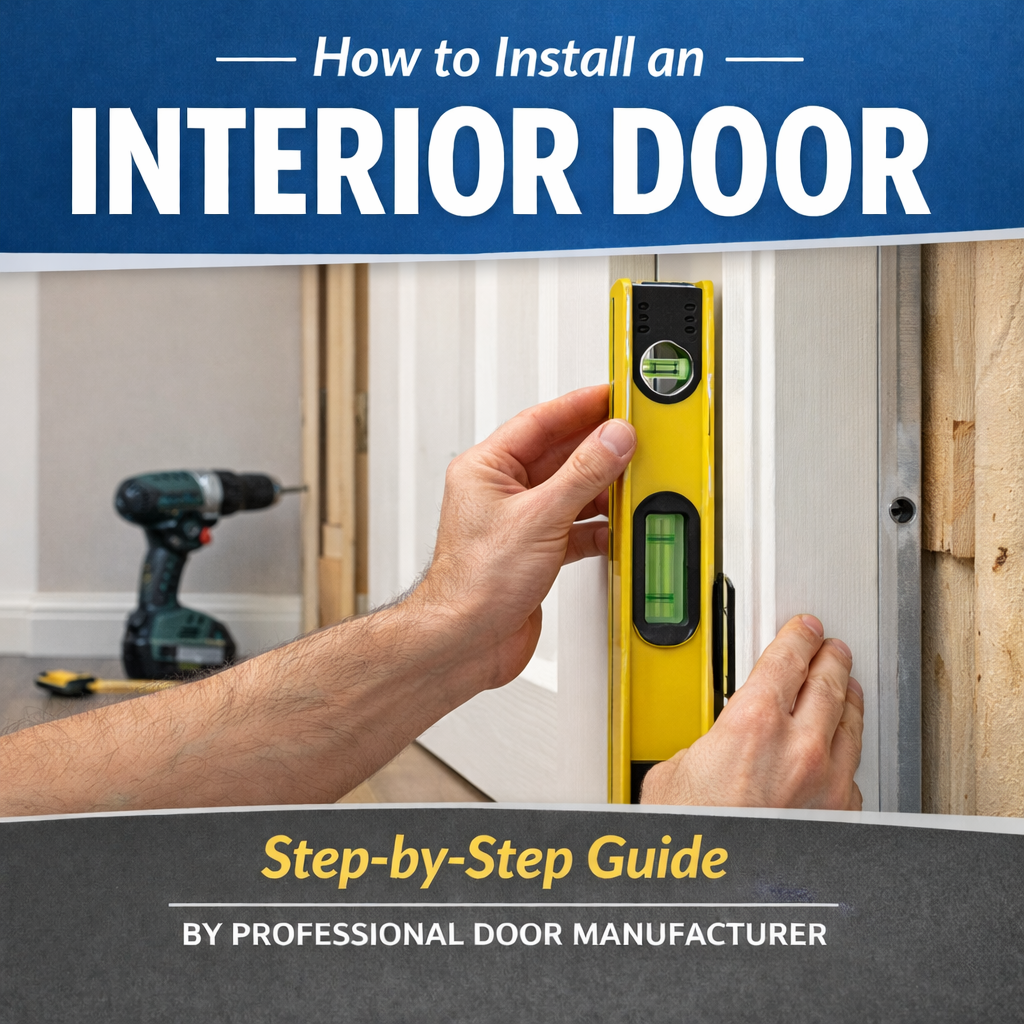 How to Install an Interior Door | Step-by-Step Guide by Professional ...