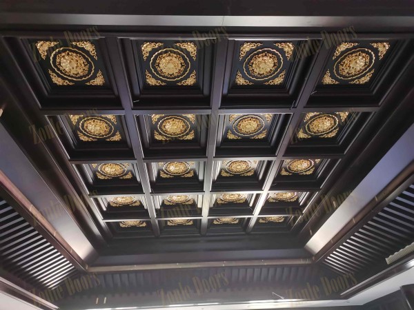 Modern Chinese Wooden Wall & Ceiling Project for High-End Residences ...