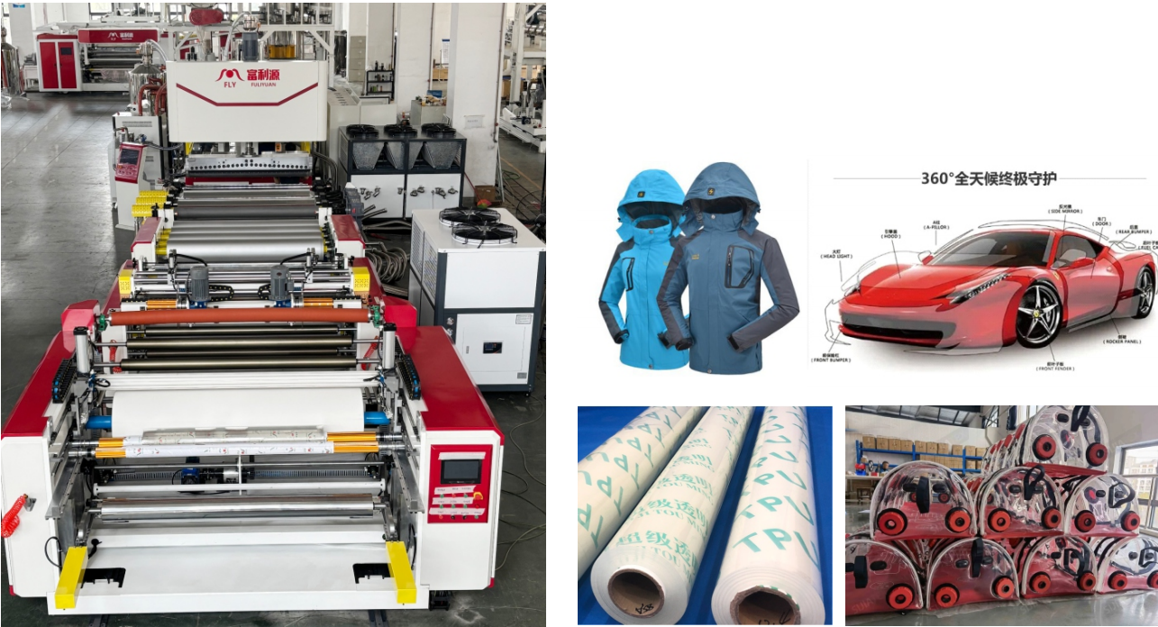 TPU Casting Film Machine for Textile Shoe Materials Fuliyuan | Fuliyuan