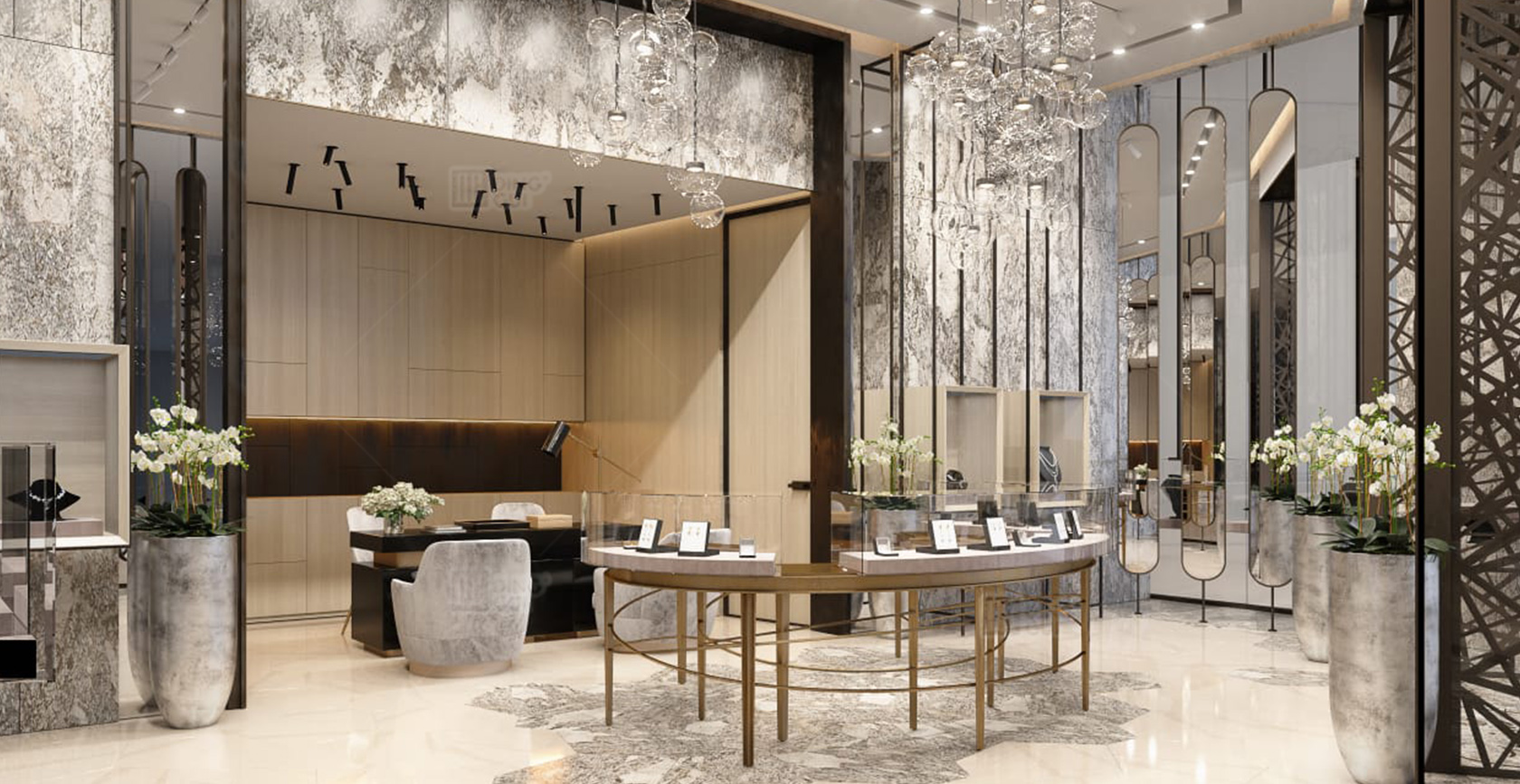 High-End Jewelry Chain Brand Project in Dubai