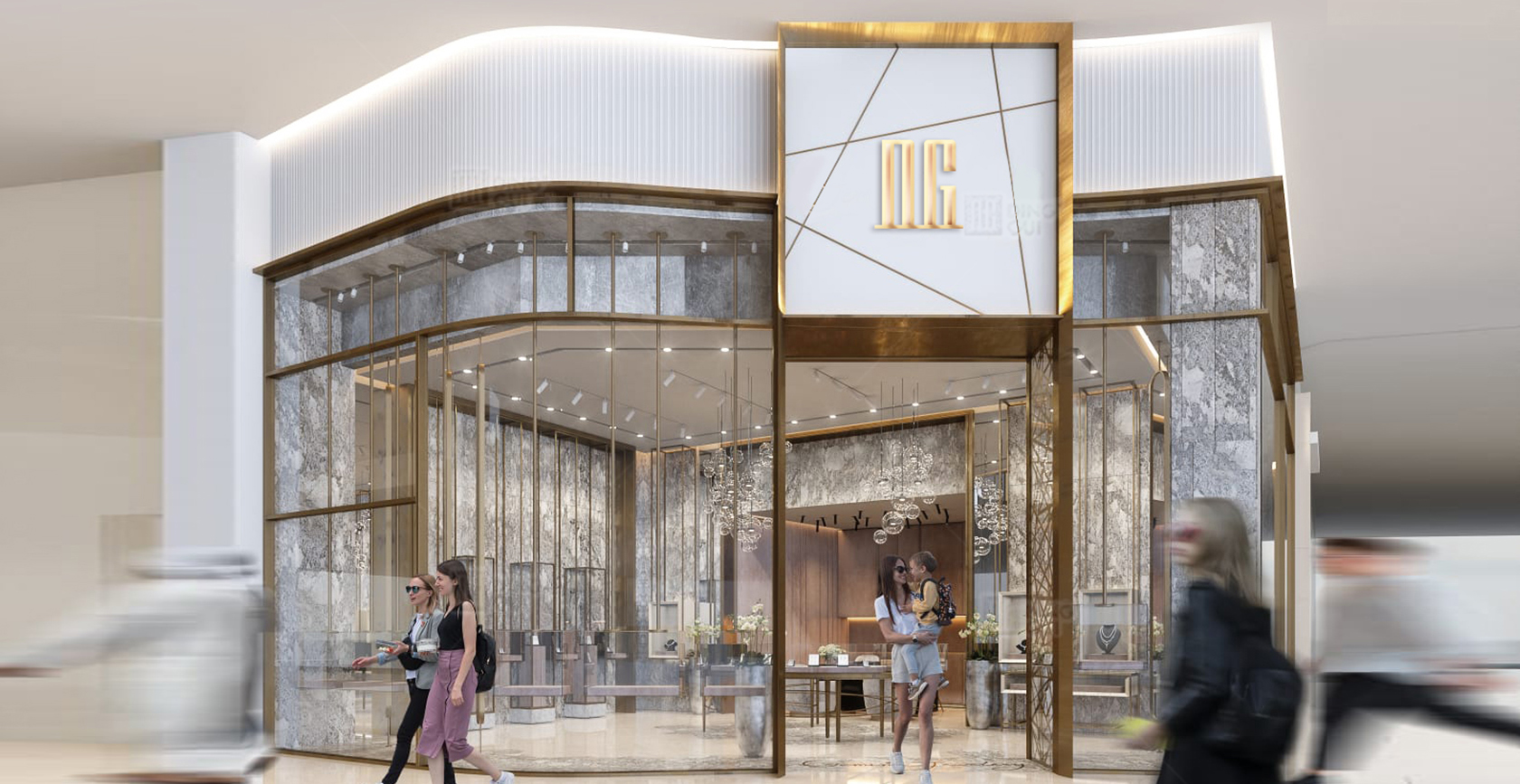 High-End Jewelry Chain Brand Project in Dubai