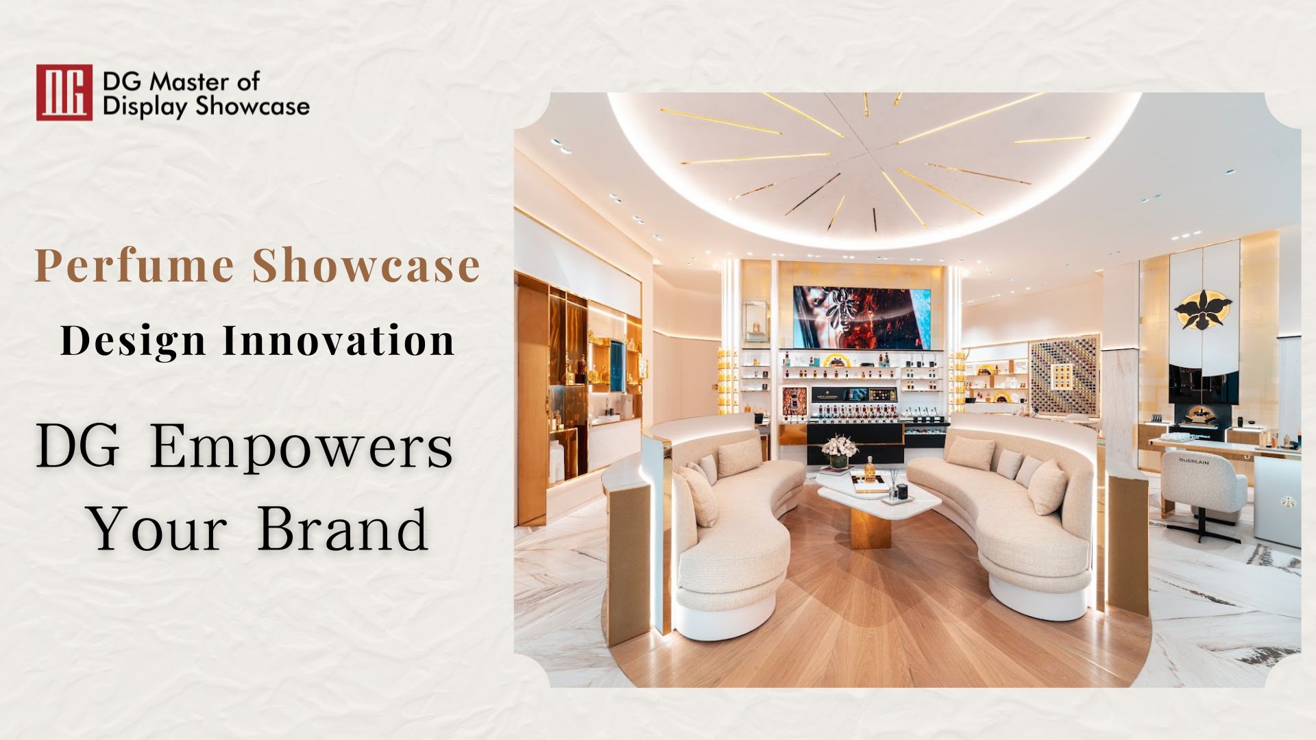 Vitrines à parfums innovantes : DG Display Showcase valorise votre ...