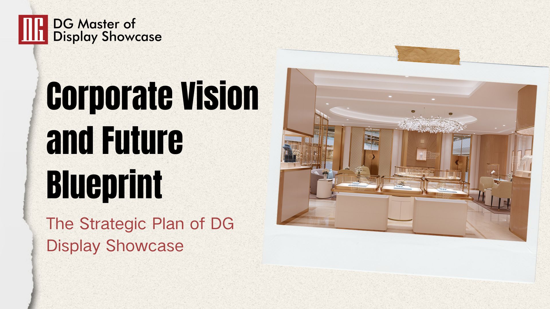 Firemná vízia a plán budúcnosti: Strategický plán DG Display Showcase ...