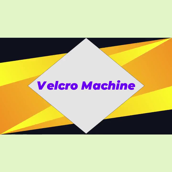 Velcro Machine | Yongjin