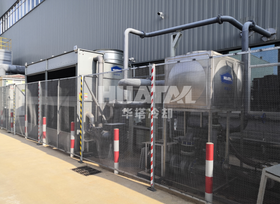 Closed Cooling Tower for Waster Sludge Drying