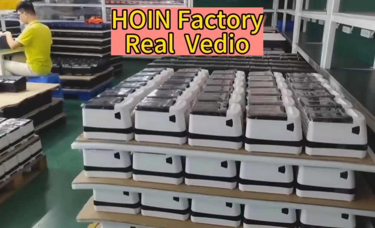 طابعة حرارية HOIN مقاس 80 مم من المصنع - فيديو حقيقي | HOIN