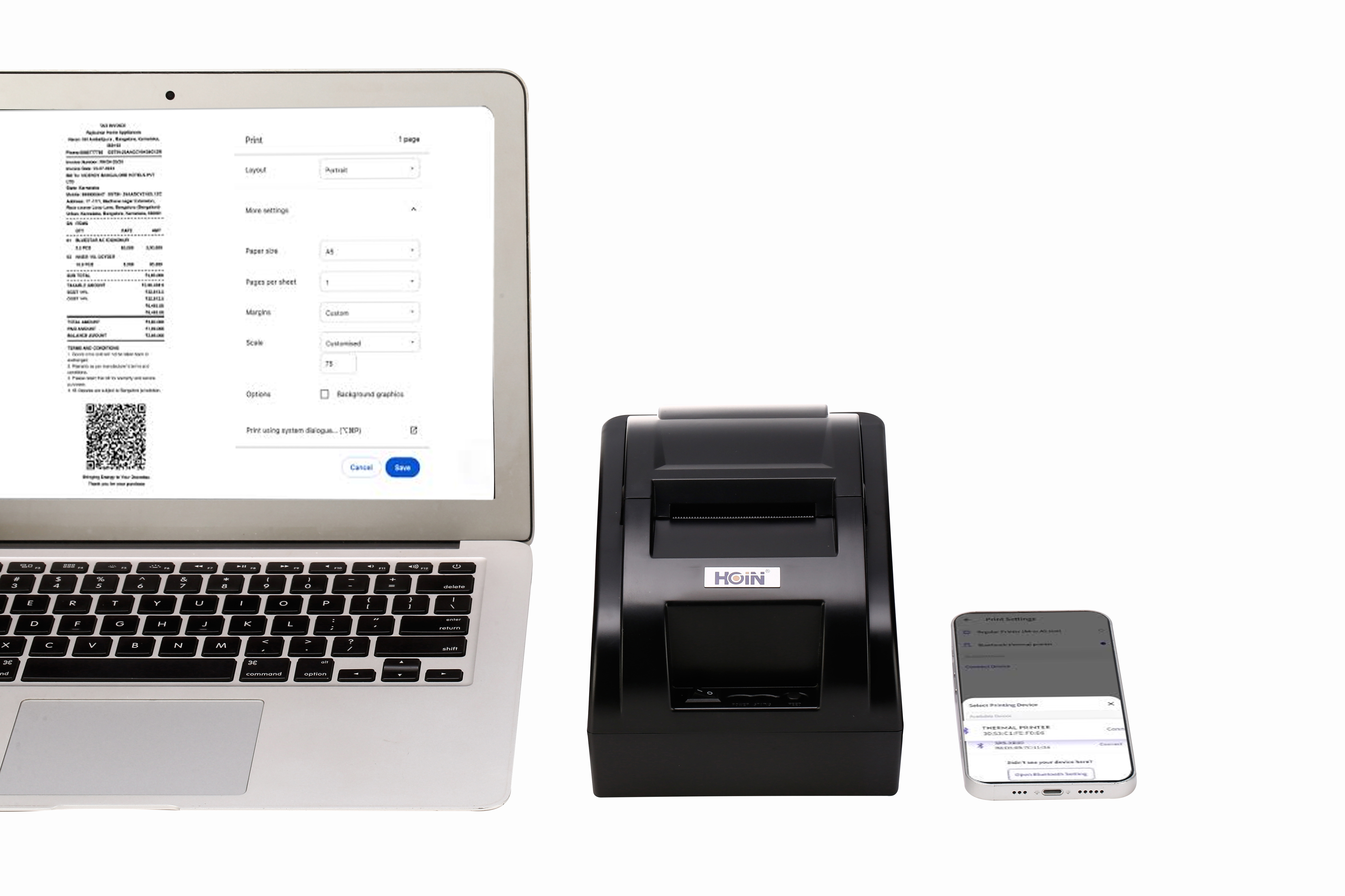 HOIN -H58 58mm 2-inch Thermal Receipt Printer | HOIN