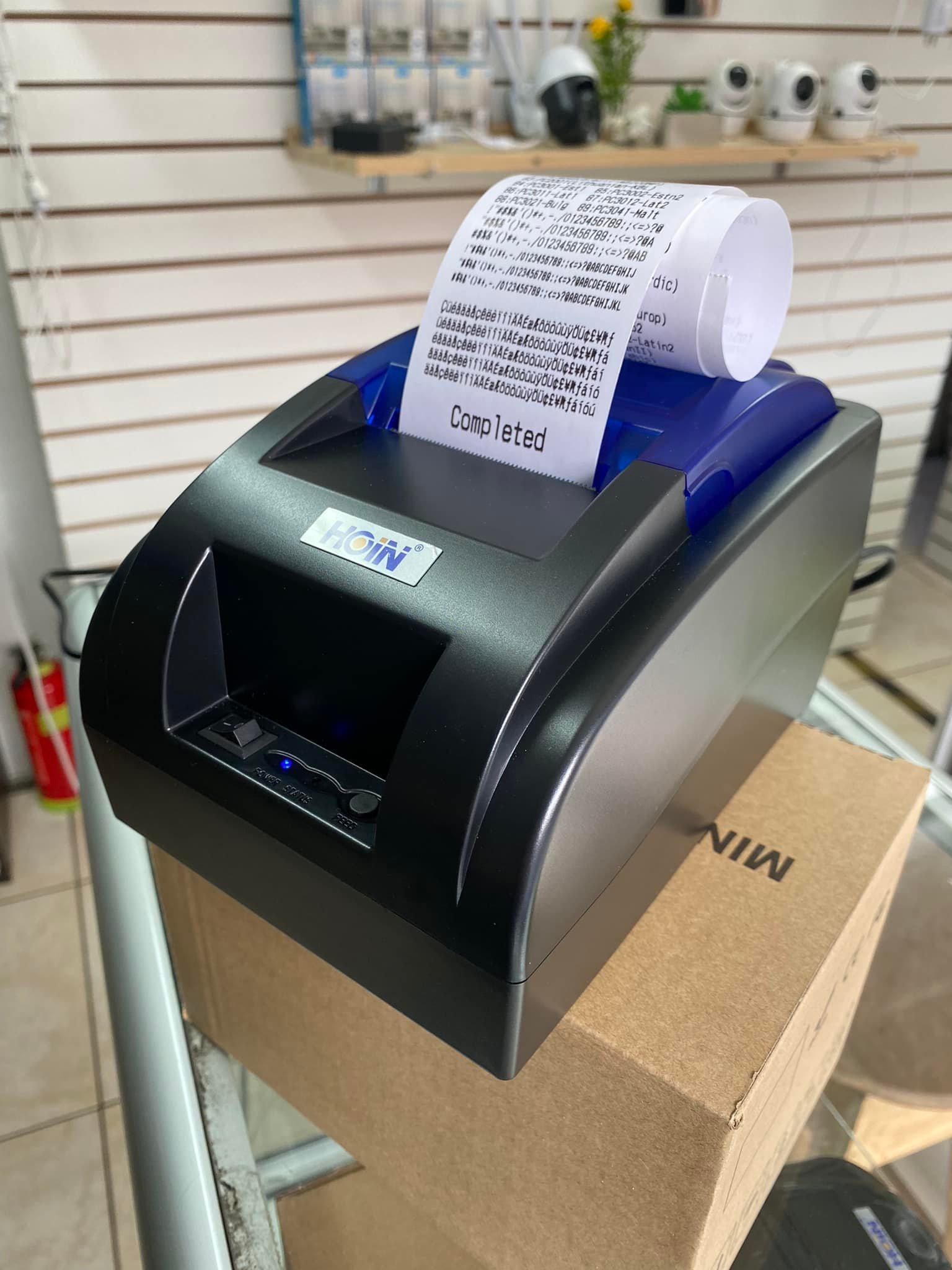 Hoin HOP-H58 58mm Desktop Thermal Receipt Printer ODM/OEM Supermarket ...