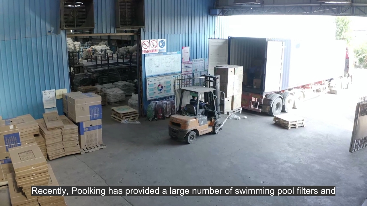 Poolking vende grandes cantidades de filtros de arena a Rusia y a todo el mundo