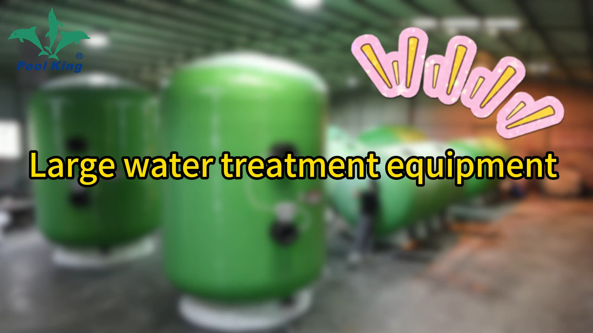 Large Water Treatment Equipment | Poolking