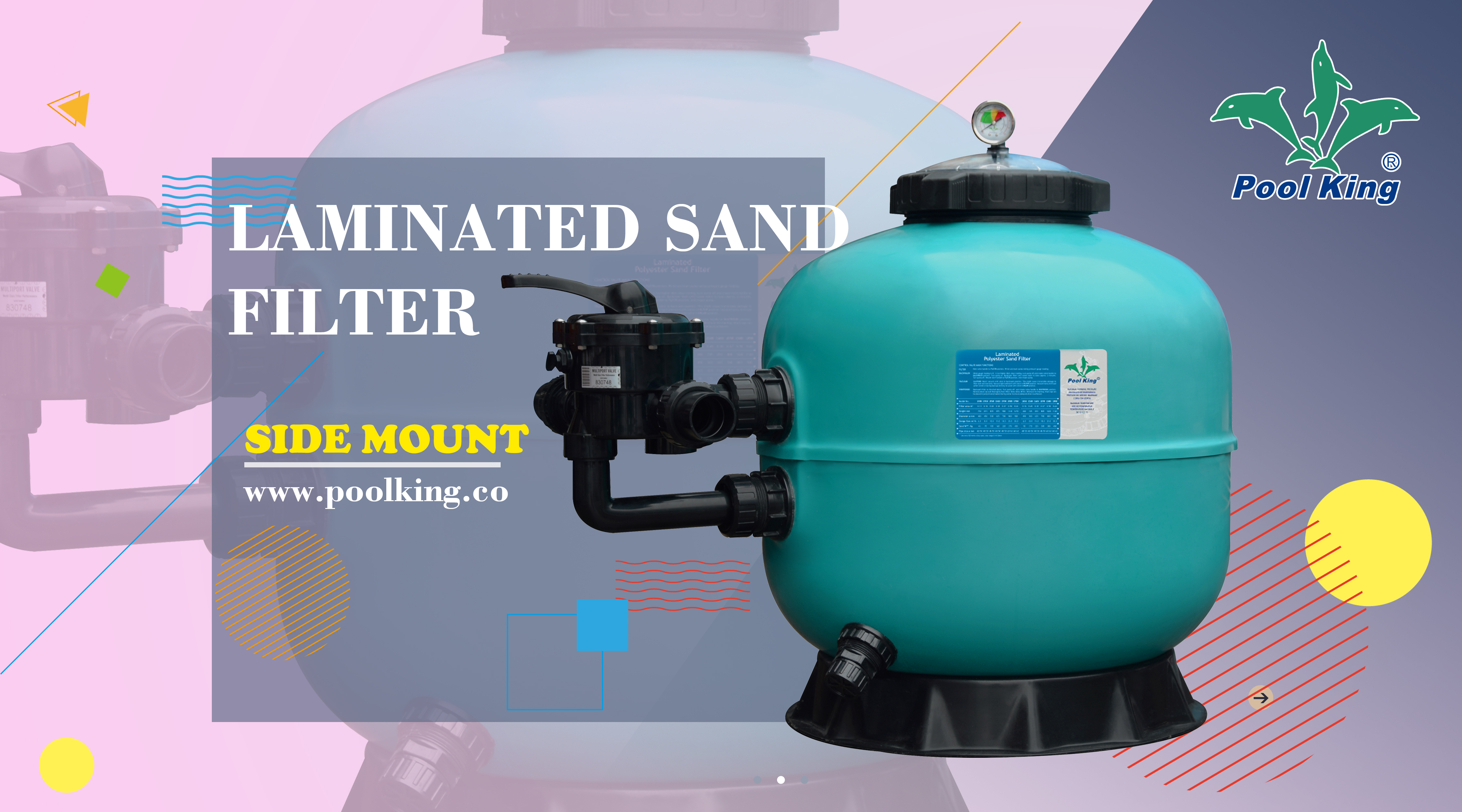 Filtrum Arenaceum Laminatum Poolking | Poolking