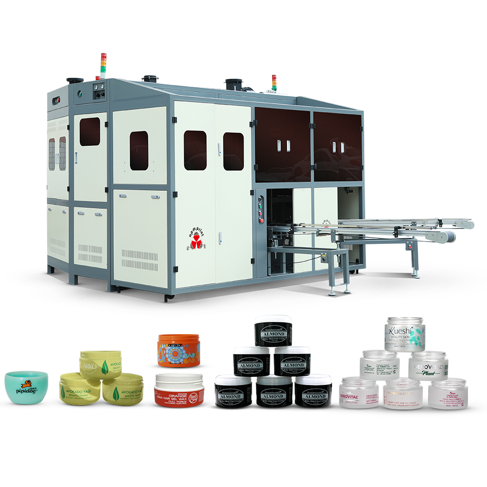 Machina Serigraphica et Calida ad Vasa Cosmetica Impressa | APM PRINT