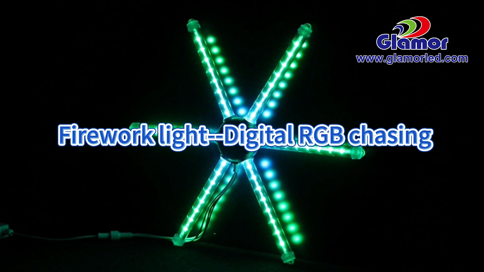 Transparent PC Tube IP65 Festival Lights RGB Digtal Firwork Snowfall ...