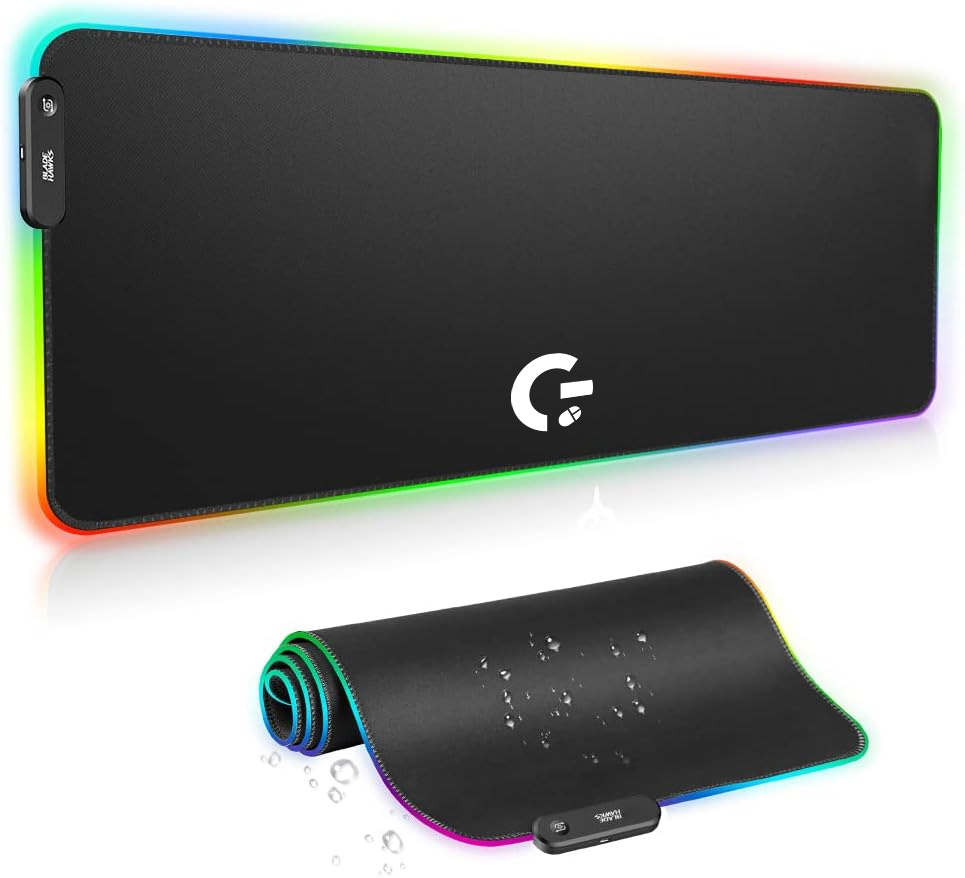 Glass Gaming Mousepad with Silicone Base - Ultimate Speed & Precision3 ...