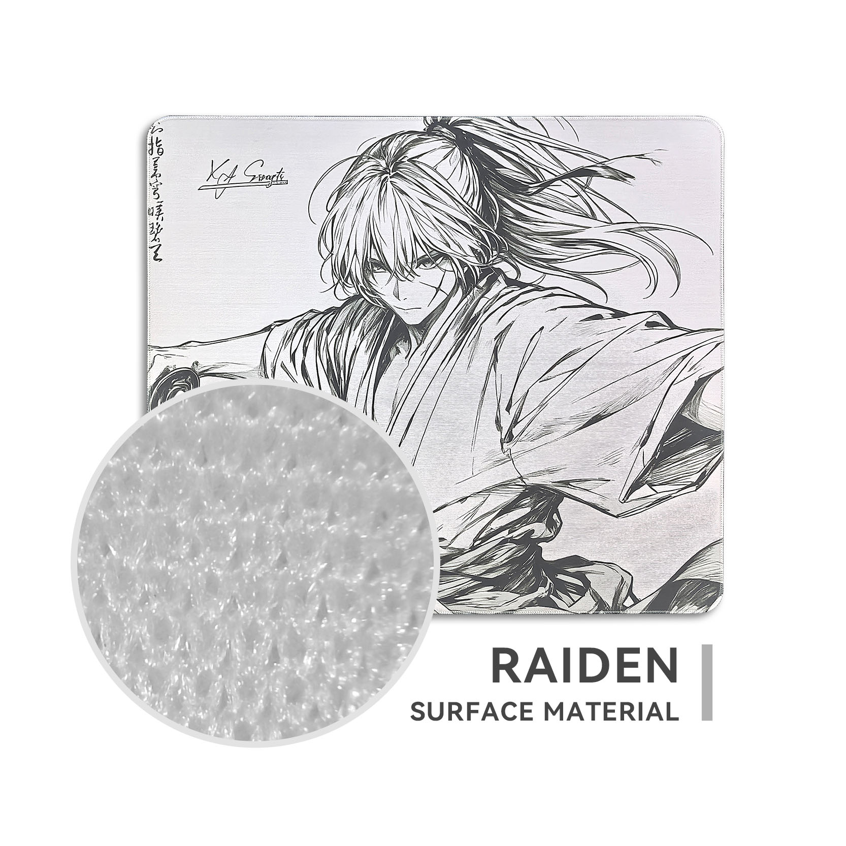 Raiden Gaming Mouse Pad - Unrivaled Silk-Speed Experience | Kal Pads