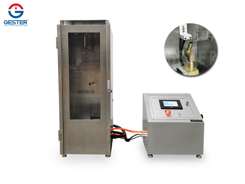 How to Conduct Astm D6413 Vertical Flammability Test | Gester Instruments