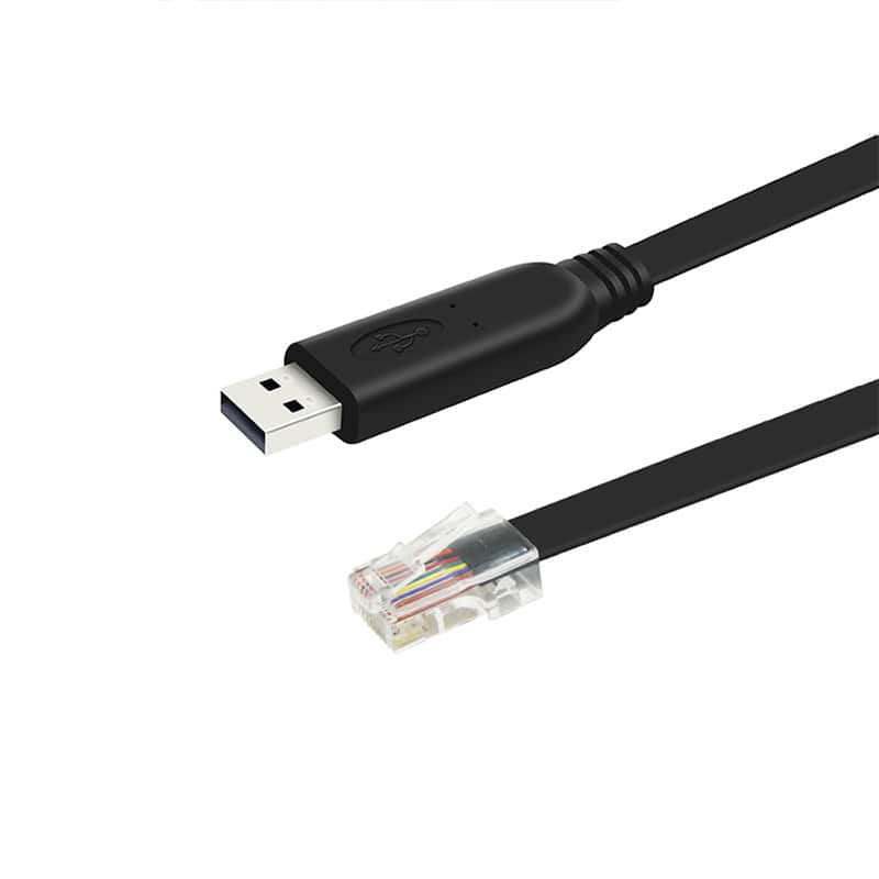 USB 2.0 a to RJ45 8P8C Console Cable