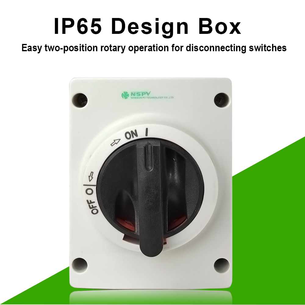 NSPV Solar DC Isolator Switch 2P | NSPV