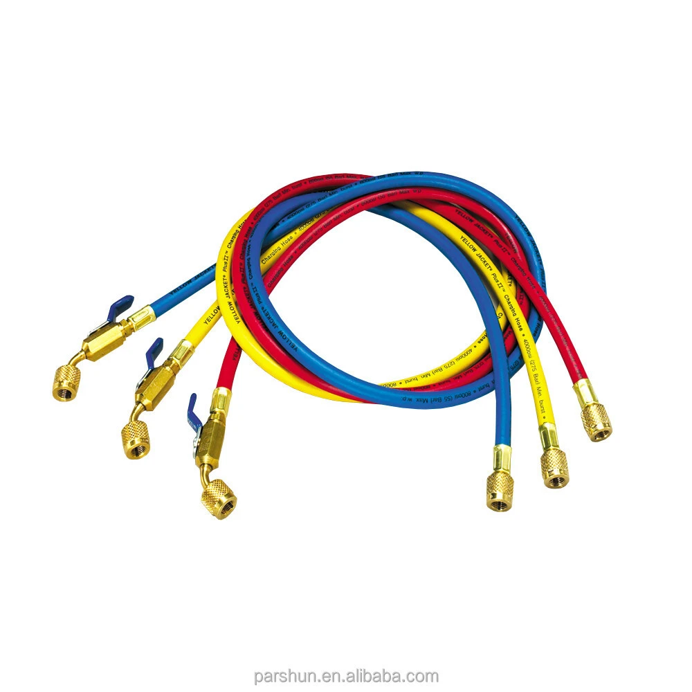 Paishun - R12 R22 R134a R410a Flexible AC Gas Yellow HVAC Refrigerant ...