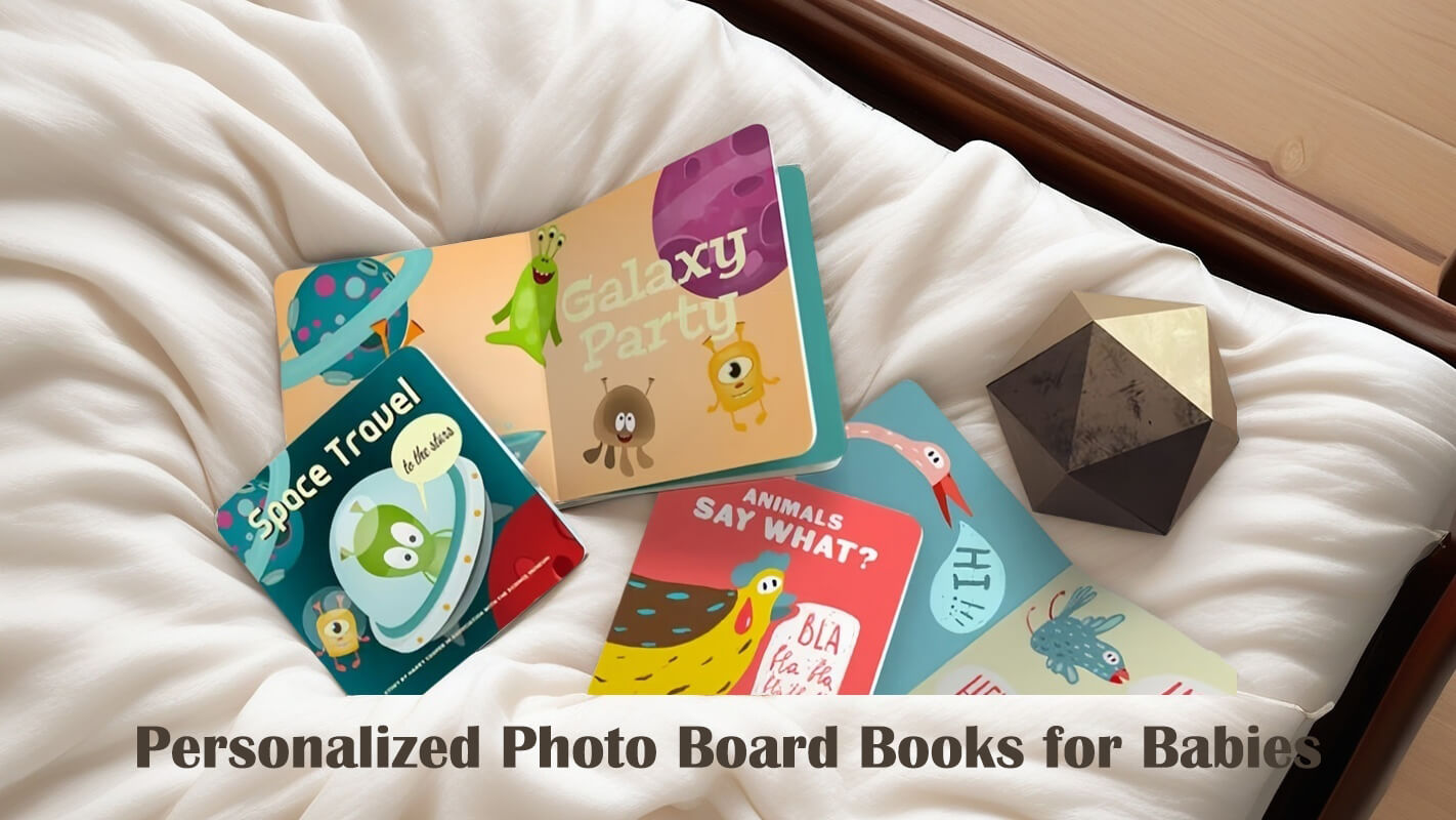 Libros de fotos personalizados para bebés | SeSe Printing