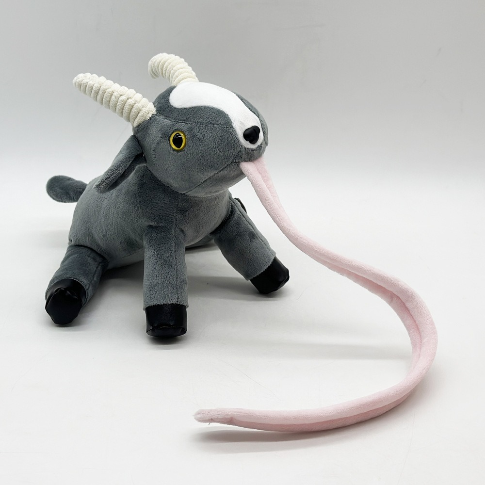 20cm Goat Simulator Plush - Iconic Long Tongue Goat Stuffed Animal ...
