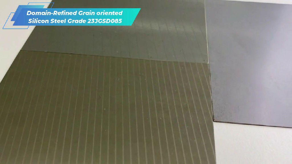 Domain-Refined Grain Oriented Silicon Steel Grade 23JGSD085