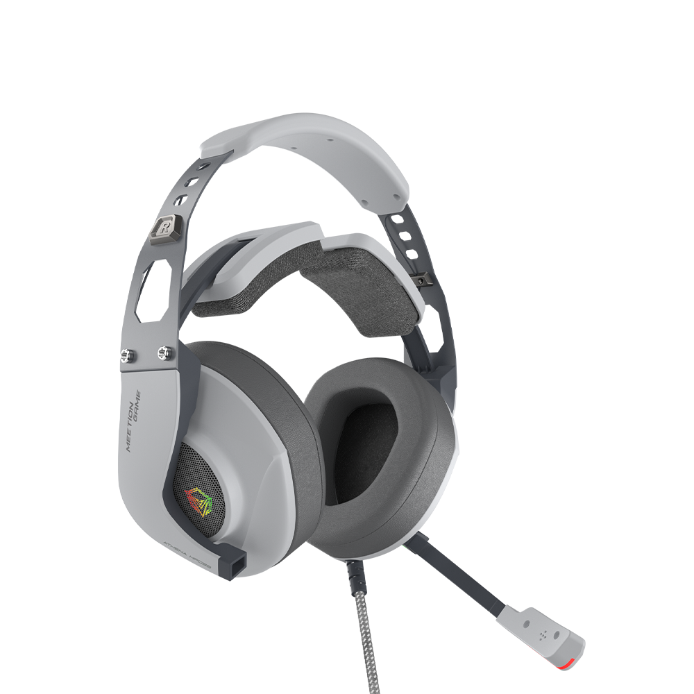 The HP099 Gaming Headset with 7.1 surround sound and RGB lighting - Meetion