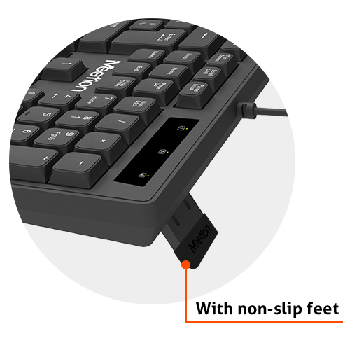 USB STANDARD WIRED KEYBOARD - Meetion