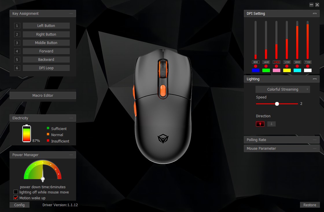 GW33 Gaming Mouse Driver Software