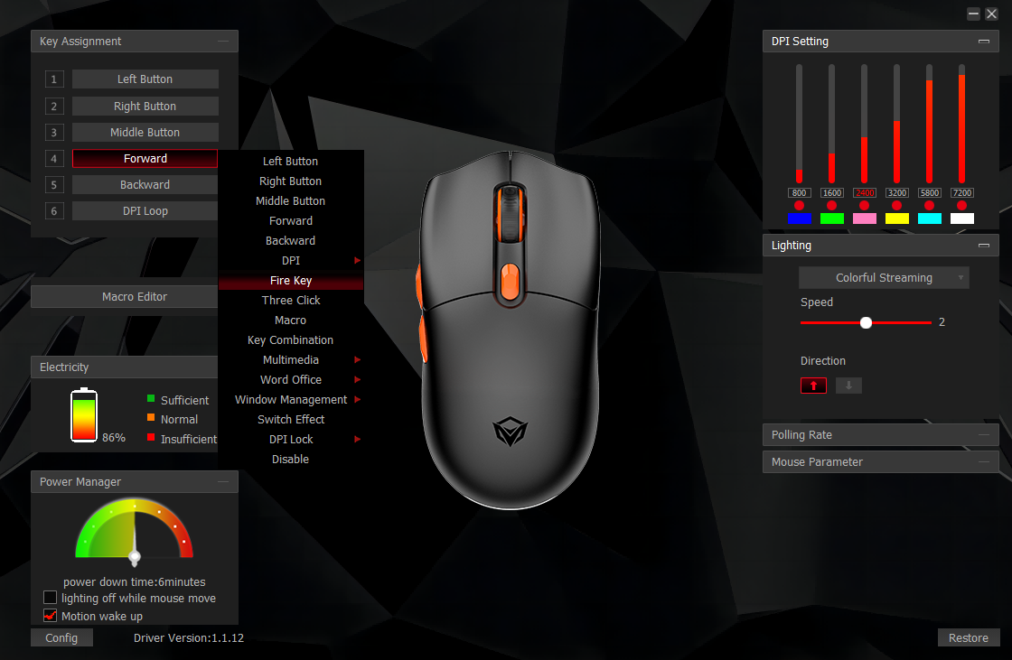 GW33 Gaming Mouse Driver Software