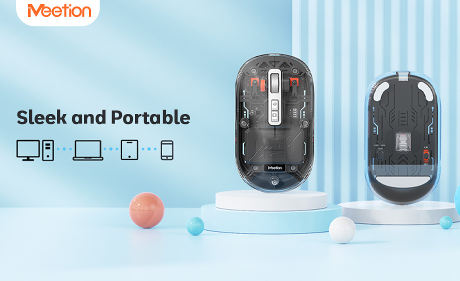 Wireless Mouse 4000 MT-BTM005 - - - Meetion