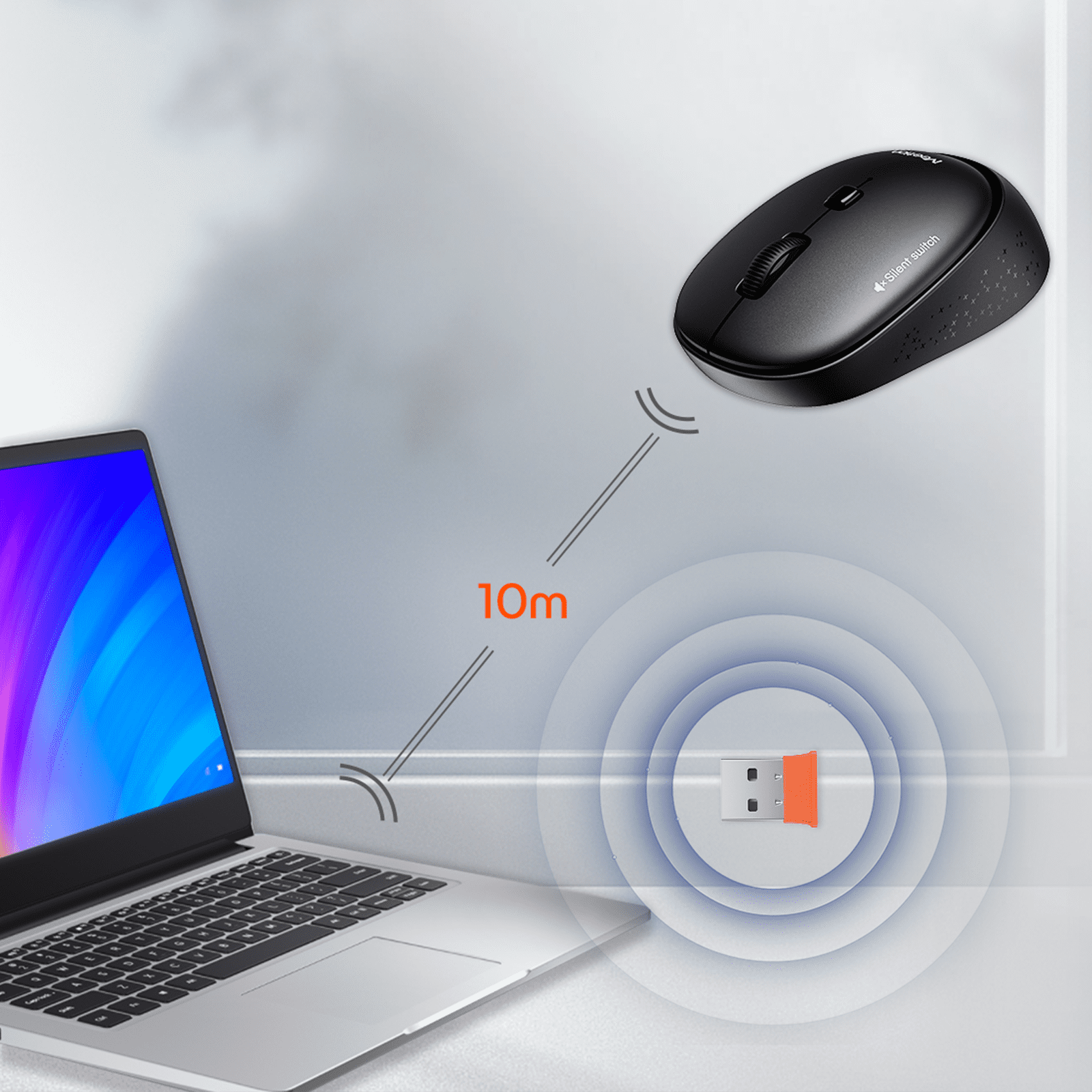 Custom Meetion Wireless Mouse - Meetion