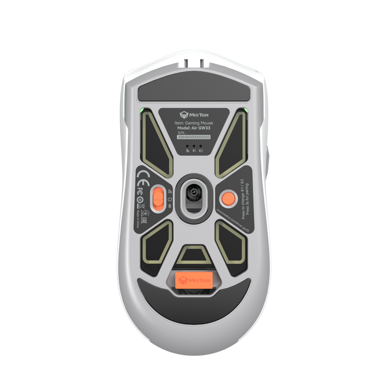 Discover the GW33 Lightweight Gaming Mouse with 10000 DPI, PMW3325 ...