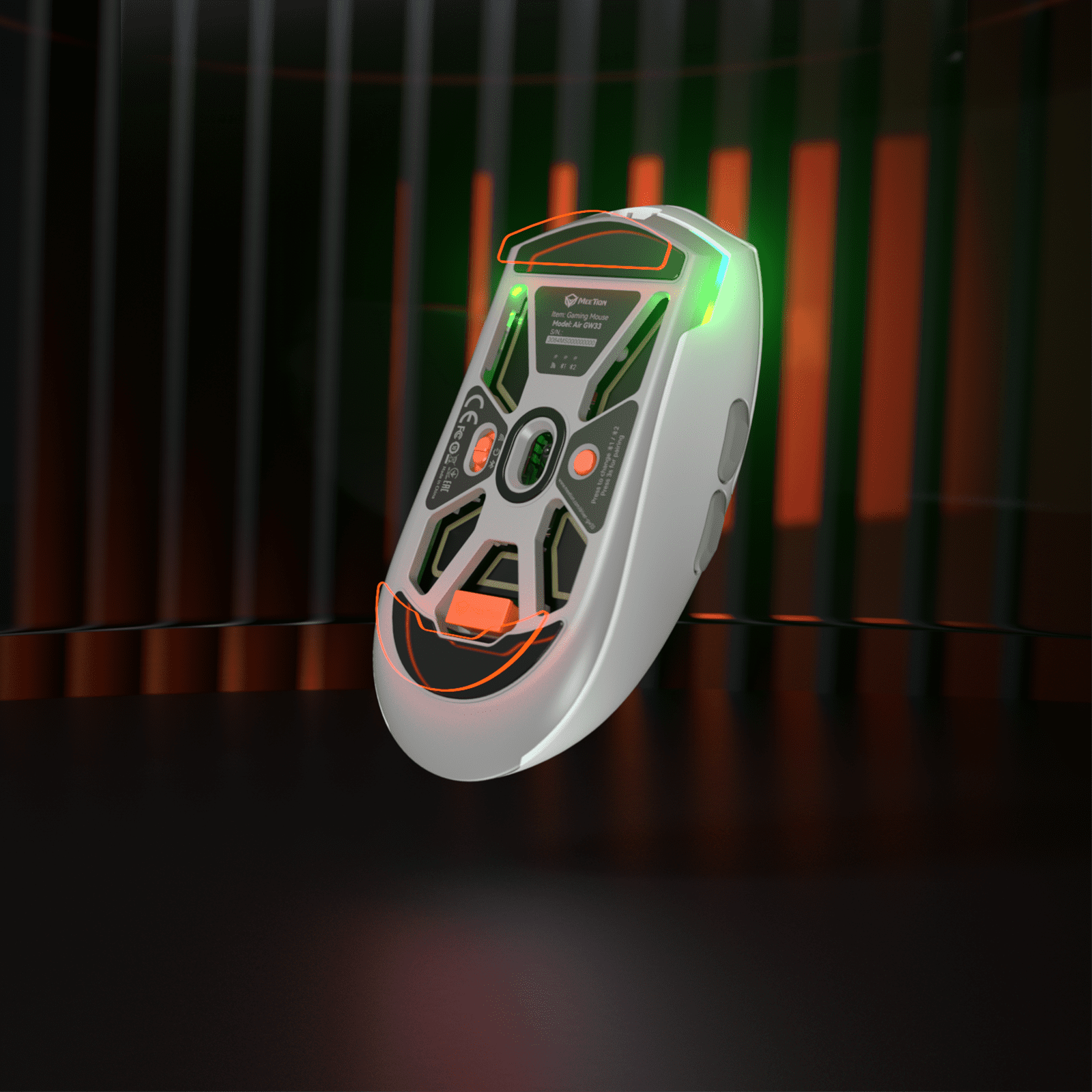 Discover the GW33 Lightweight Gaming Mouse with 10000 DPI, PMW3325 ...