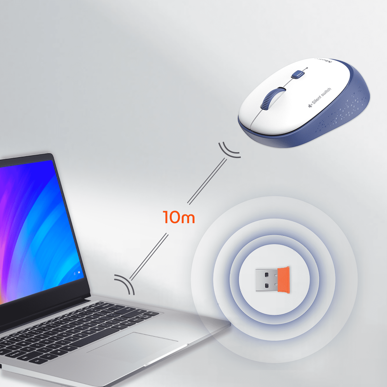 Wireless Mouse MT-R571 by - Meetion