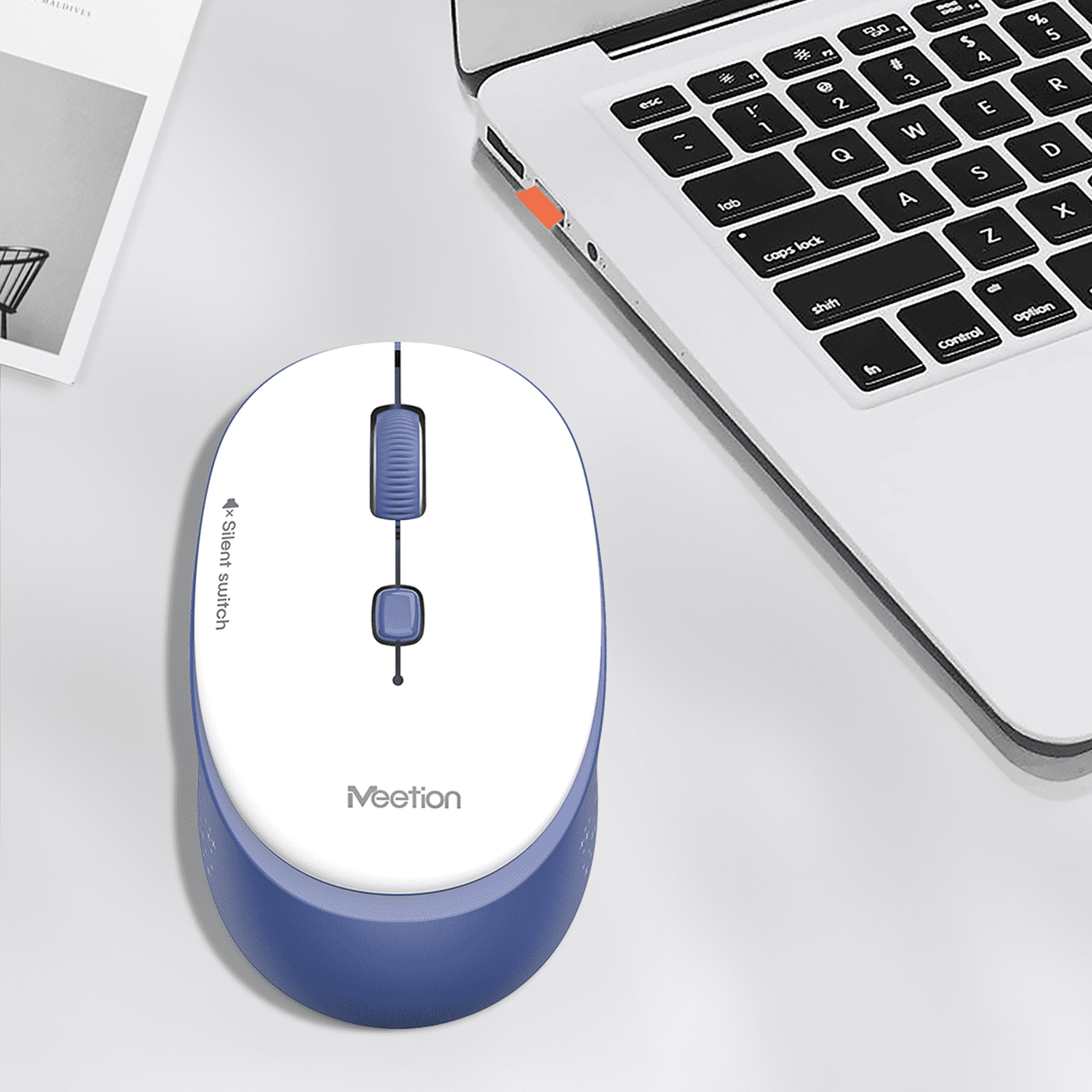 2.4g Wireless Office Mouse Blue - Meetion