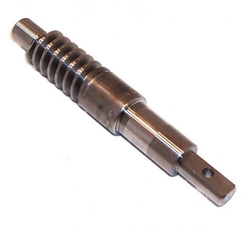 Precision Stainless Steel Motor Transmission Worm Gear Shaft