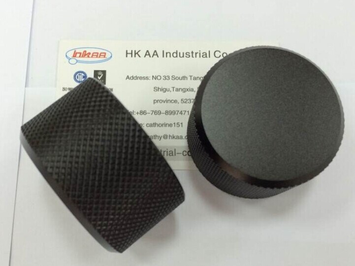 Knurled Aluminum Internal Threaded Cap Nut, Volume/Tone Control Knob ...