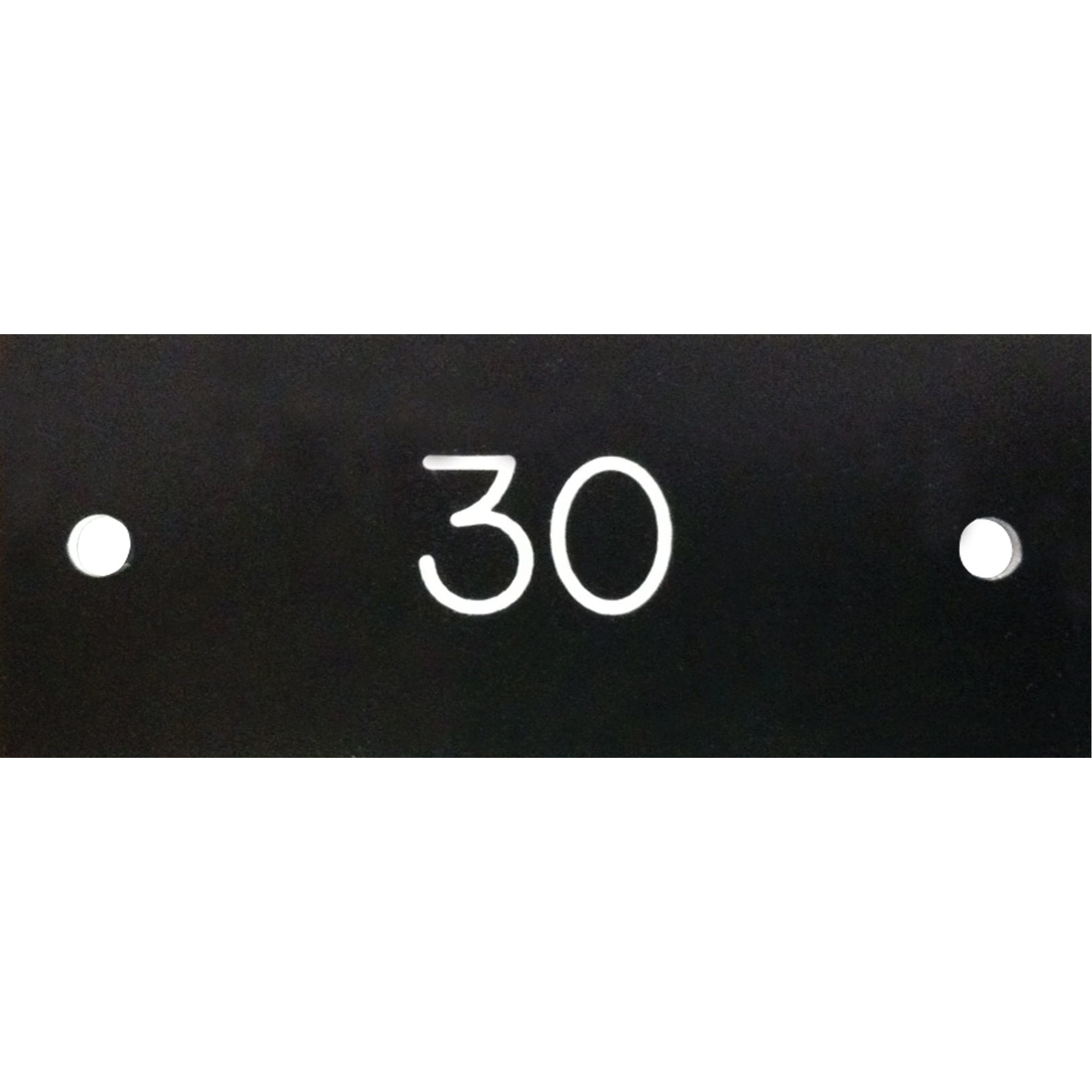 Customized Aluminum Blank Locker Number Plate