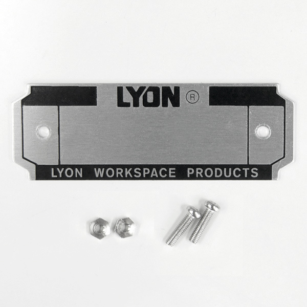 Customized Aluminum Blank Locker Number Plate