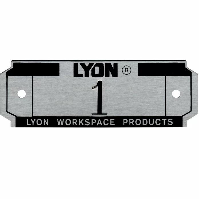 Customized Aluminum Blank Locker Number Plate