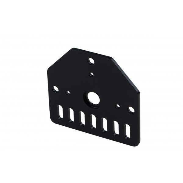 Black Anodized Aluminum Threaded Rod Plate for Stepper Motor
