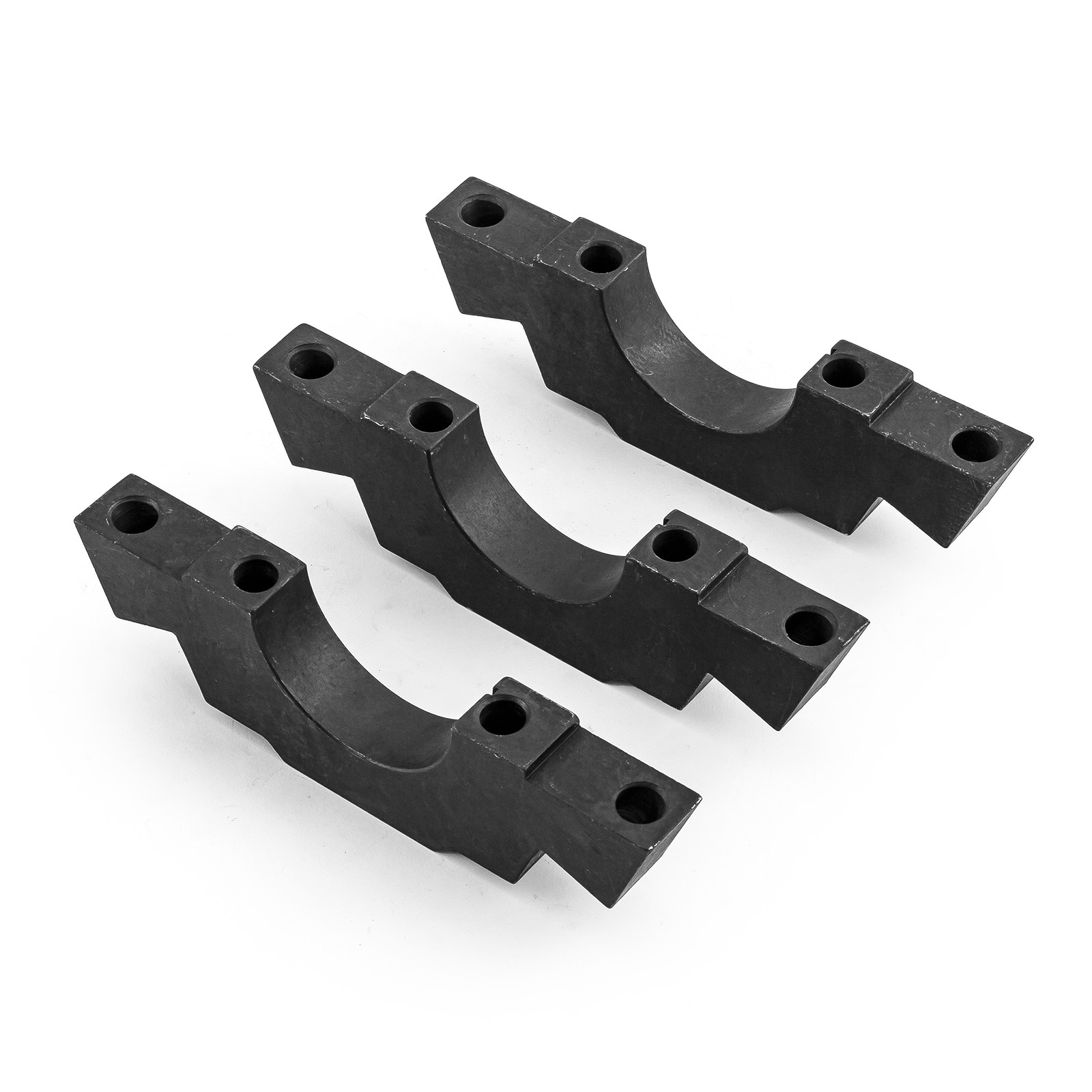 Custom CNC Machined 7075 T6 Billet Aluminum Main Bearing Caps