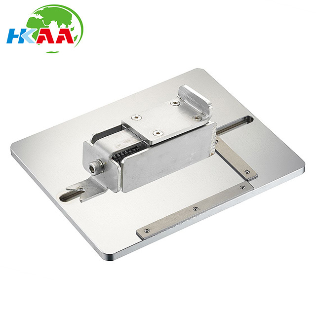 Custom Made Stainless Steel Tag Fixture Plate, with Magnetic Clamp