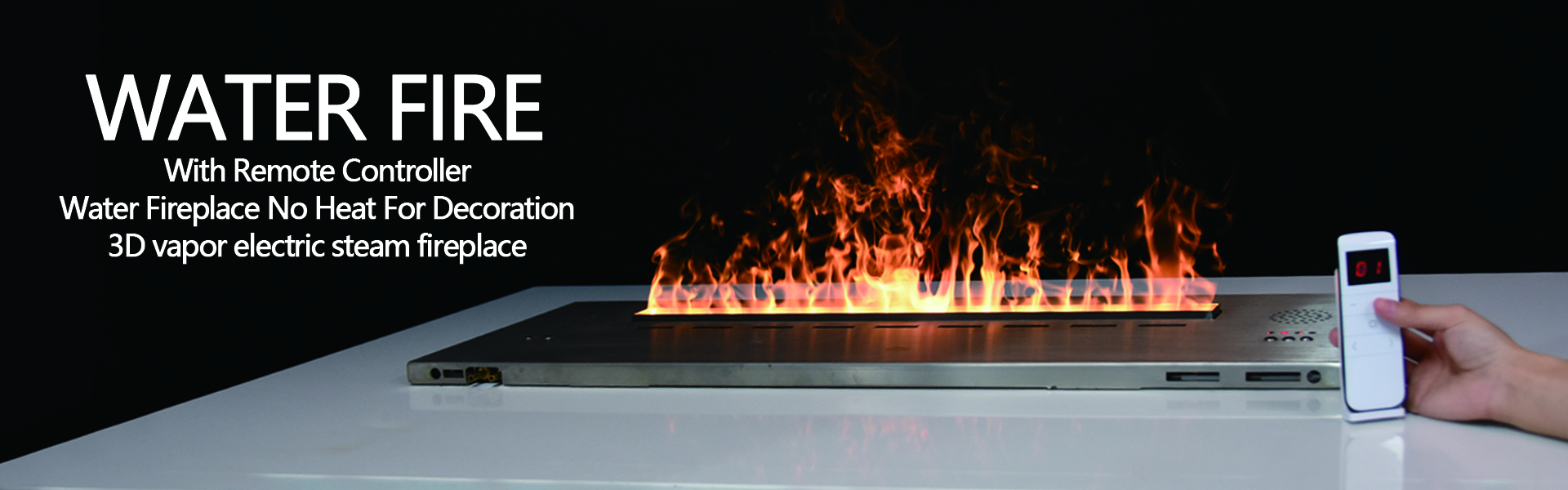 Features and Advantages of Water Vapor Fireplace?