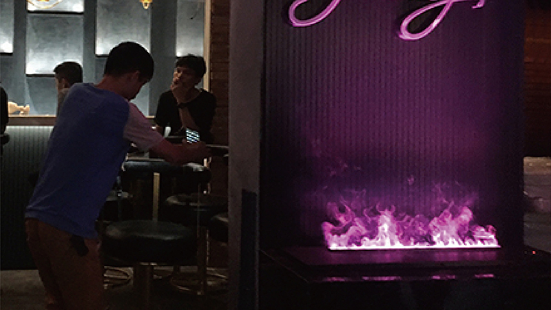 Features and Advantages of Water Vapor Fireplace?