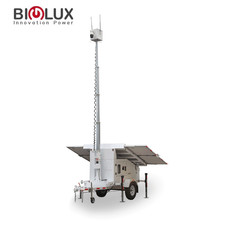 Mobile Solar Surveillance Tower - BIGLUX
