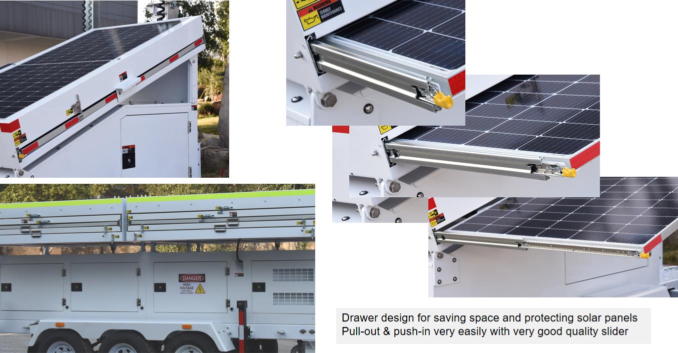 Mobile Solar Generator DC Power - BIGLUX