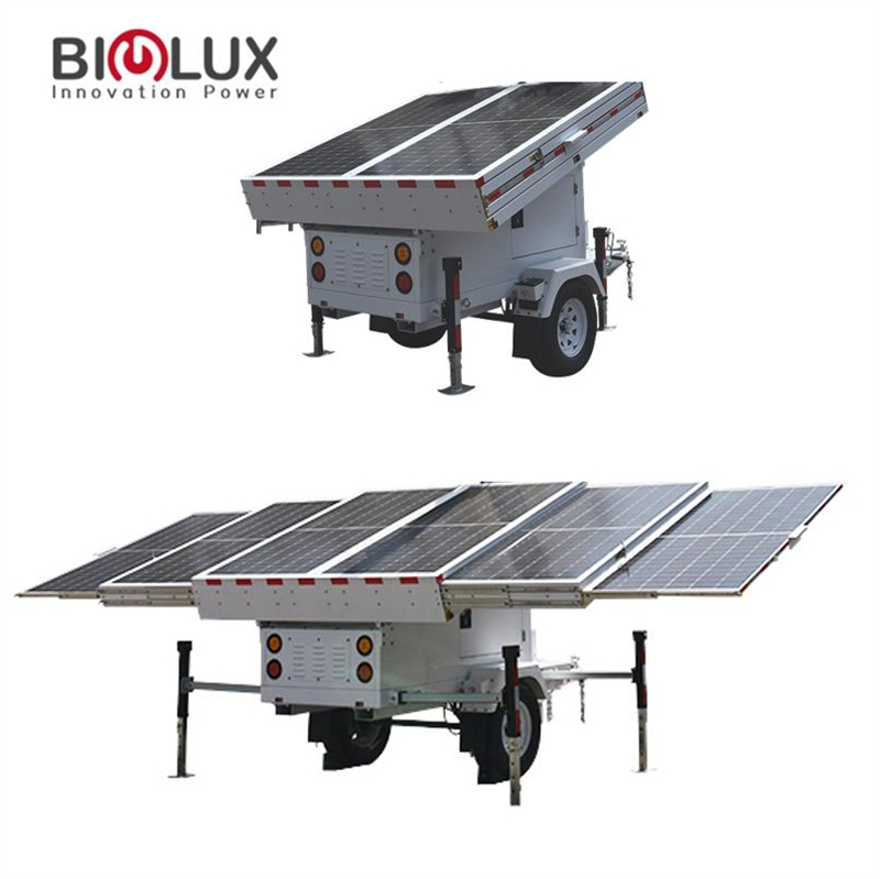 Self-sustaining Mobile Off-Grid Solar Generator - BIGLUX